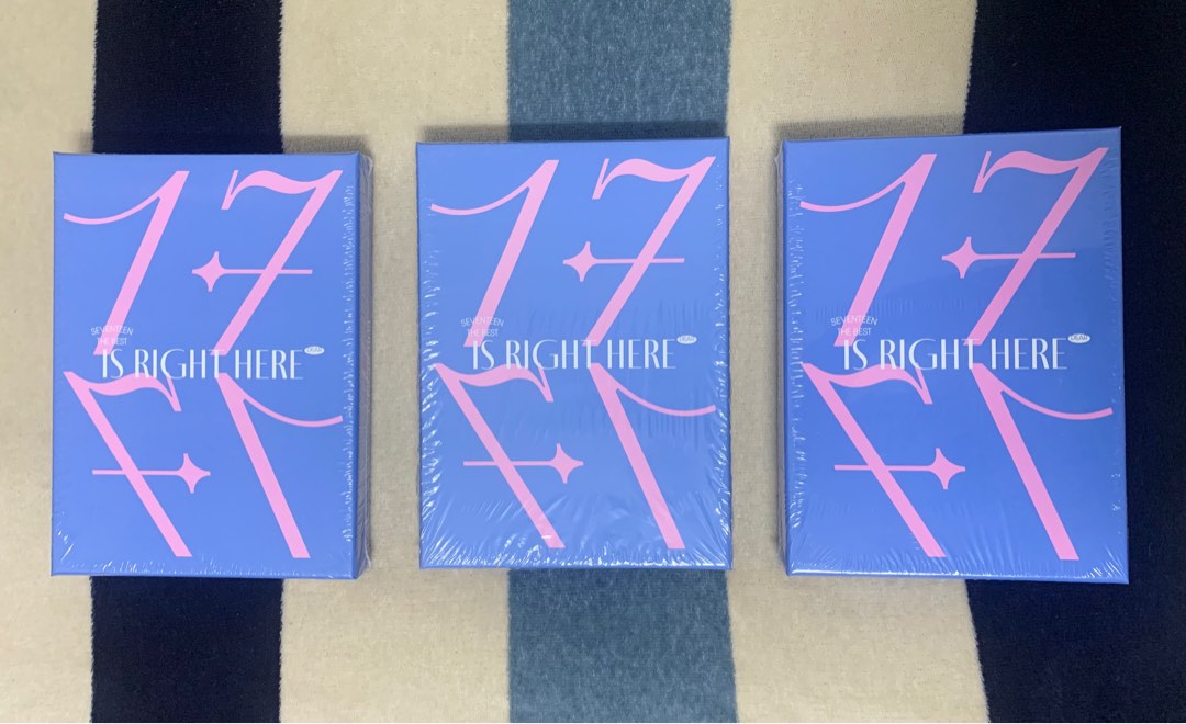 [WTS] SEVENTEEN 17 Is Right Here DEAR Version Sealed Album Random ...