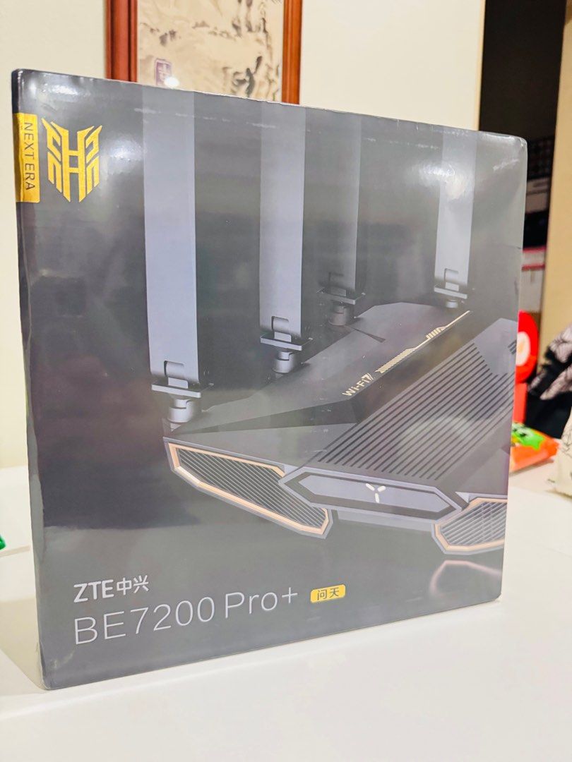 ZTE BE7200 Pro+ Wifi7 router wifi 7 router, Computers & Tech, Parts ...