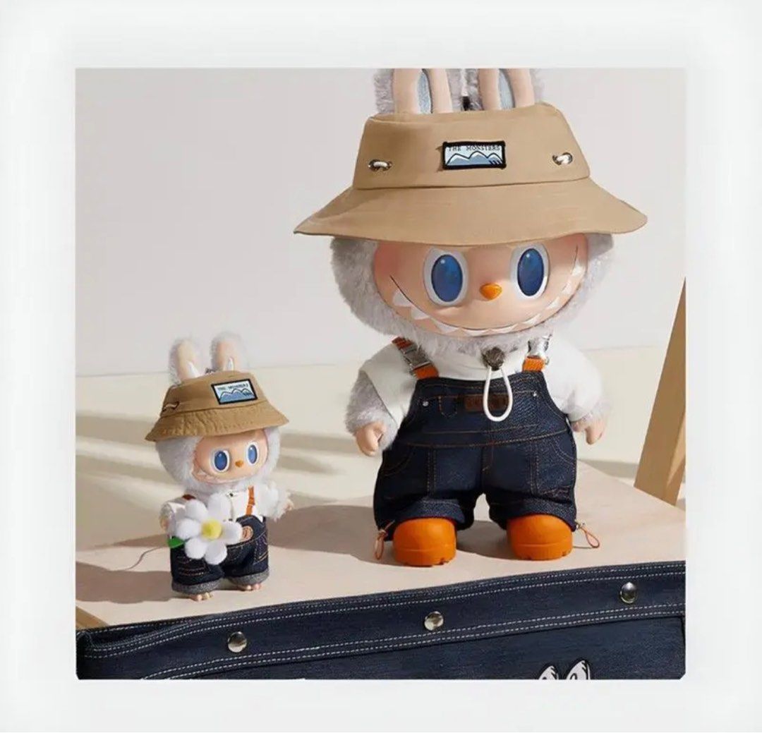 100% Authentic Labubu Spring Fall in Wild The Monster Series, Hobbies ...