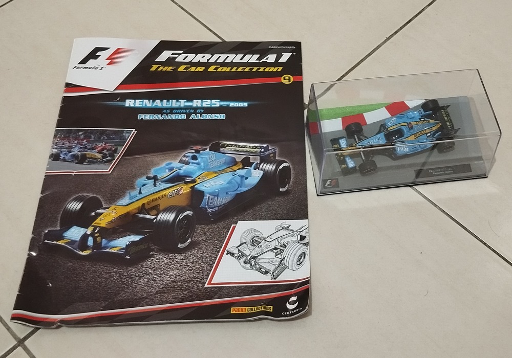 1/43 DeAgostini F1 Renault R25 F. Alonso, Hobbies & Toys, Toys & Games ...