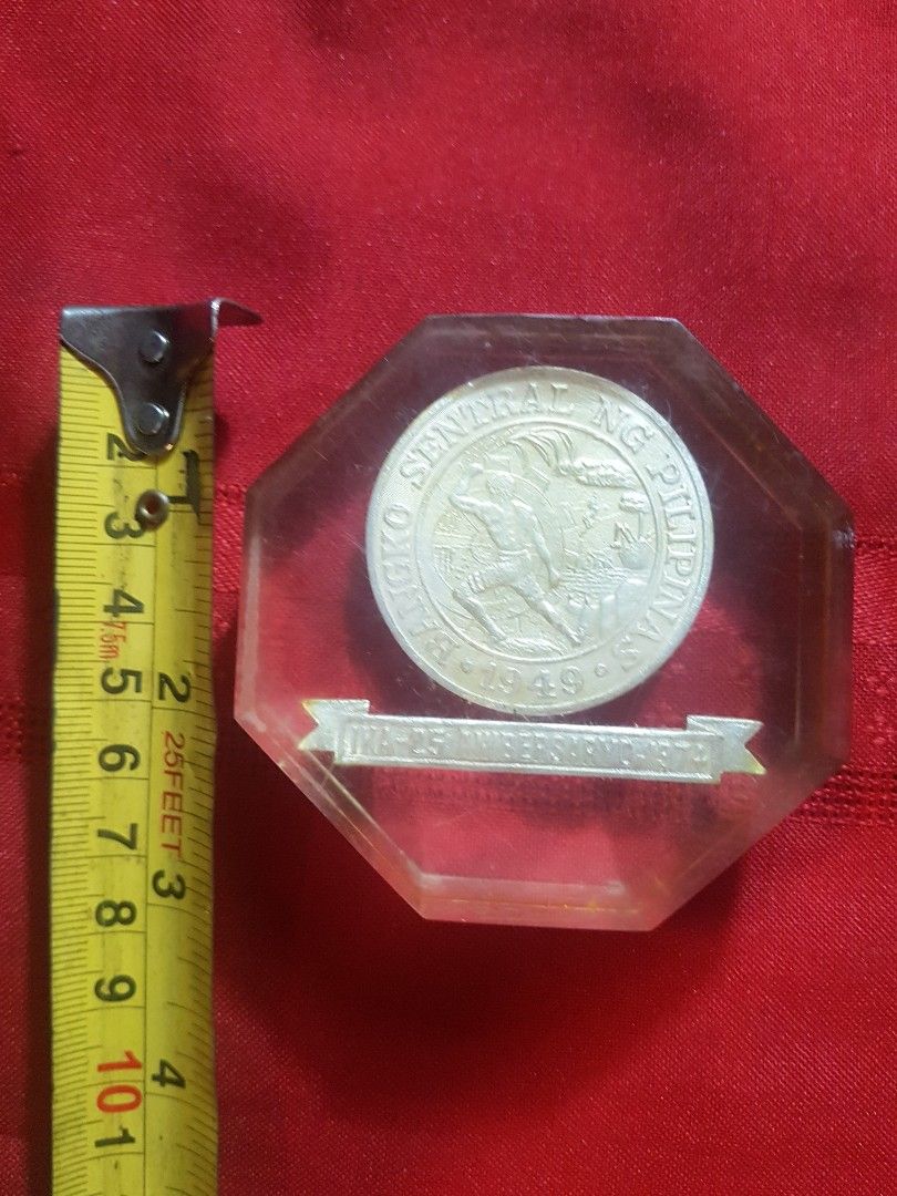 1974 BSP 1949-1974 25th Anniversary Antique Bangko Sentral ng Pilipinas Vintage Memorabilia ...