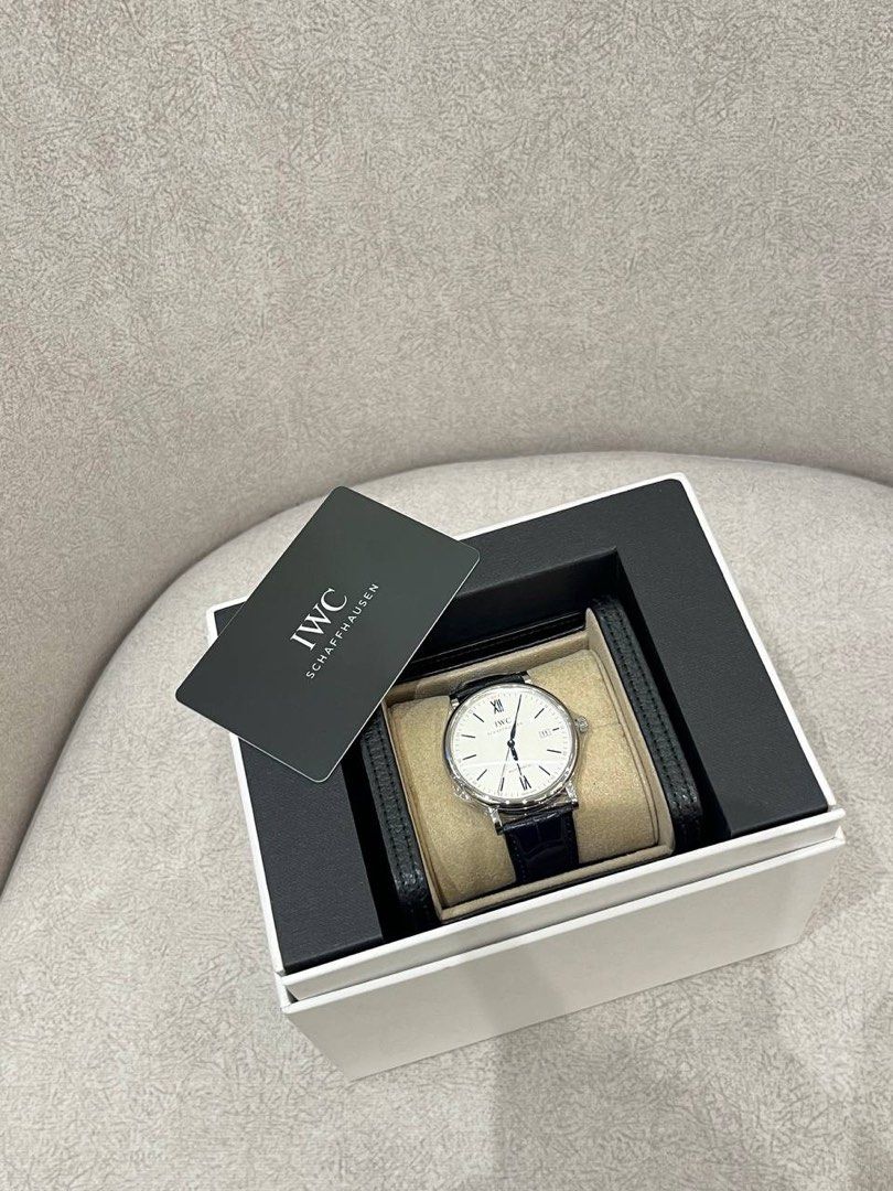 2024 IWC PORTOFINO REF IW356527 WHITE DIAL 40MM AUTOMATIC WARRANTY ...