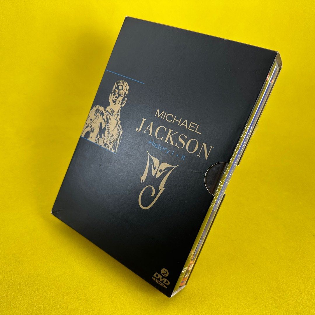 Michael Jackson History I & II 2001 2 DVD Box Set, Hobbies & Toys ...