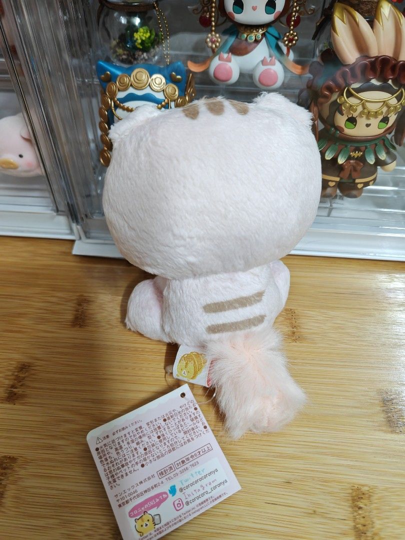 Authentic San-X Corocoro Coronya Chicchaya Plum-chan Light pink cat ...