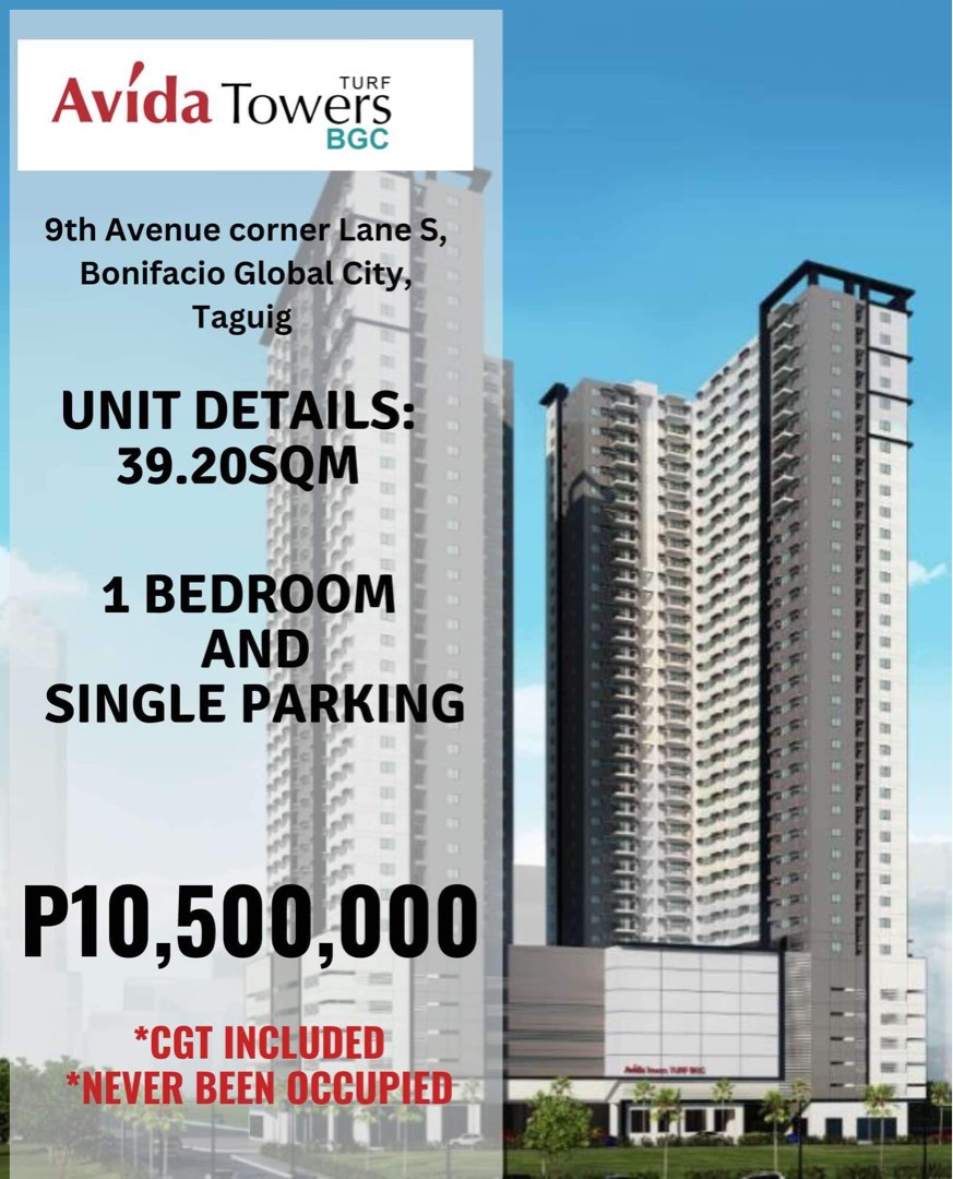 AVIDA TOWERS TURF TOWER 2, Property, For Sale, Apartments & Condos on ...