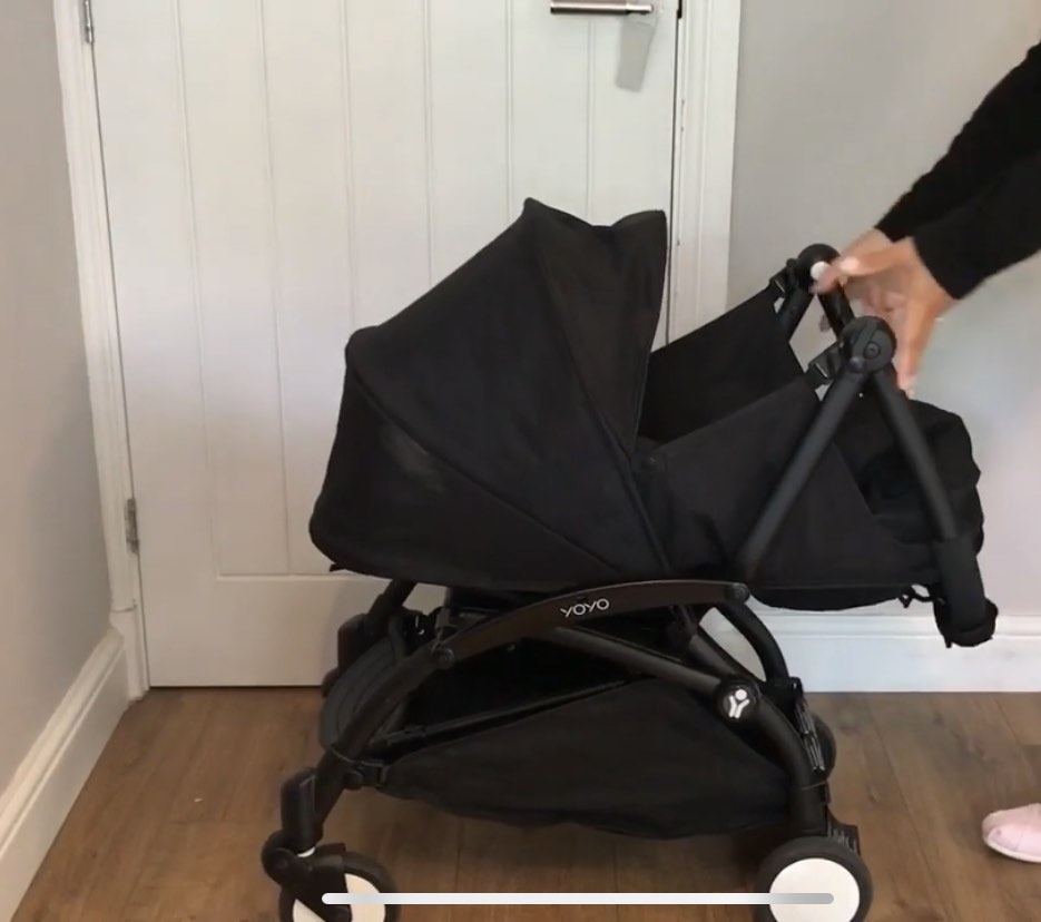 Babyzen yoyo+ stroller frame and newborn pack in black, Babies & Kids ...