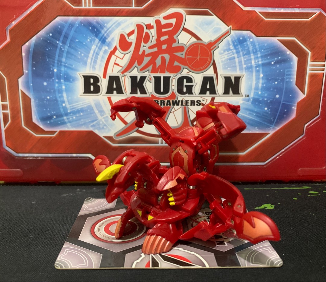 Bakugan Pyrus Viper Helios with Metal Fencer, Hobbies & Toys ...