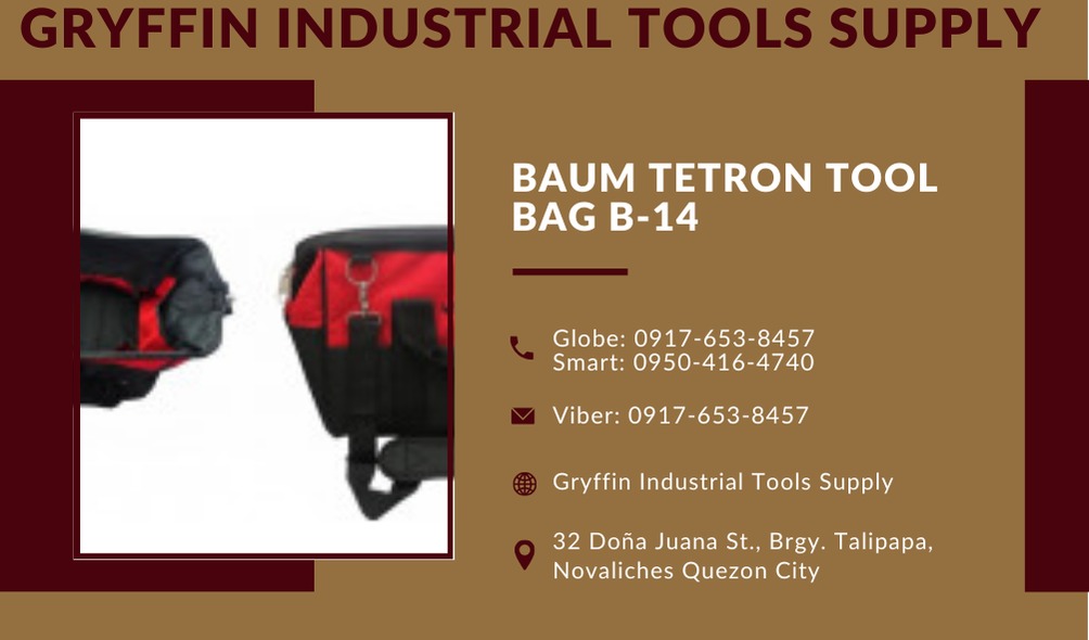 BAUM TETRON TOOL BAG B-14, Commercial & Industrial, Industrial Equipment on Carousell