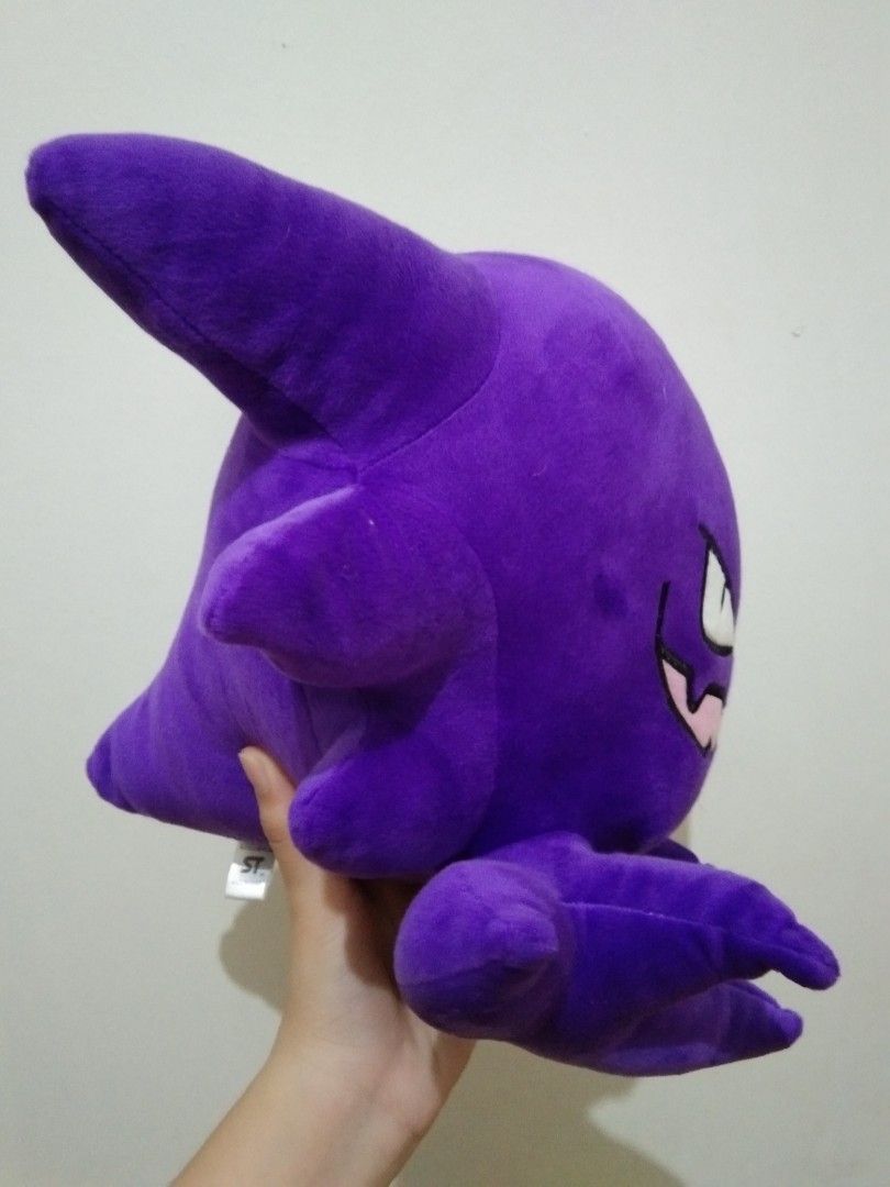 Big Pokemon Haunter Scary Purple Ghost Halloween Plush Plushie Stuffed ...