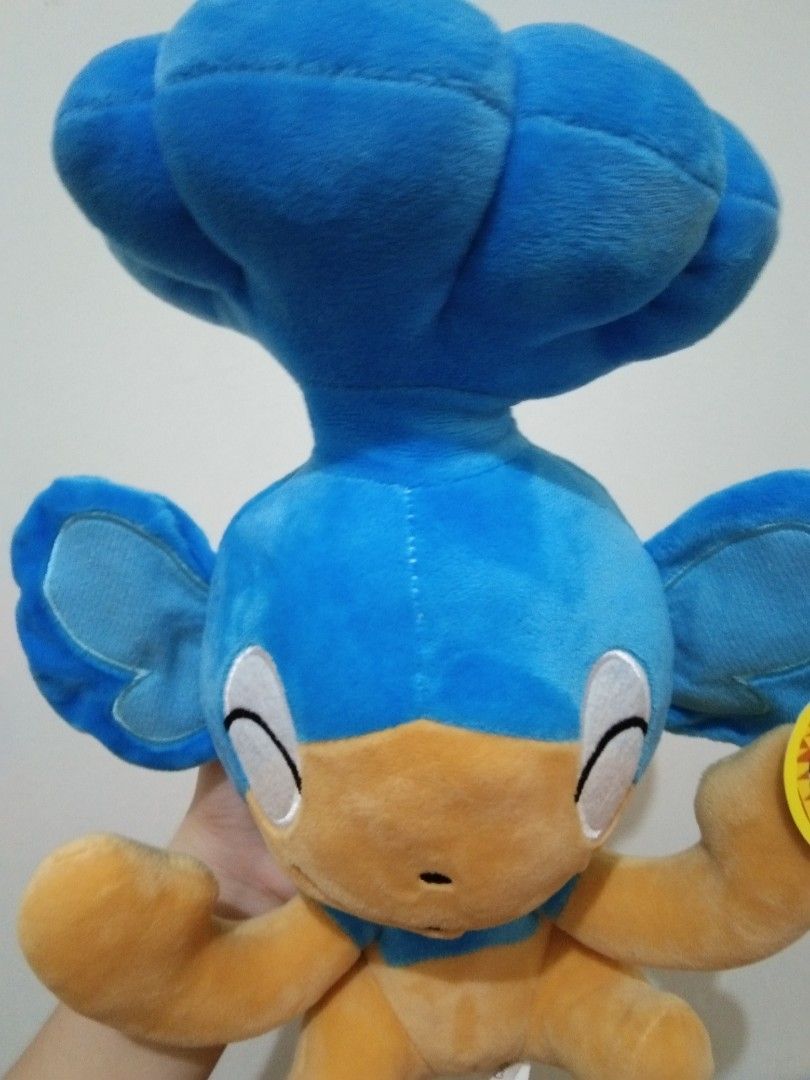 Big Pokemon Panpour Cute Kawaii Blue Water Monkey Plush Plushie Stuffed ...