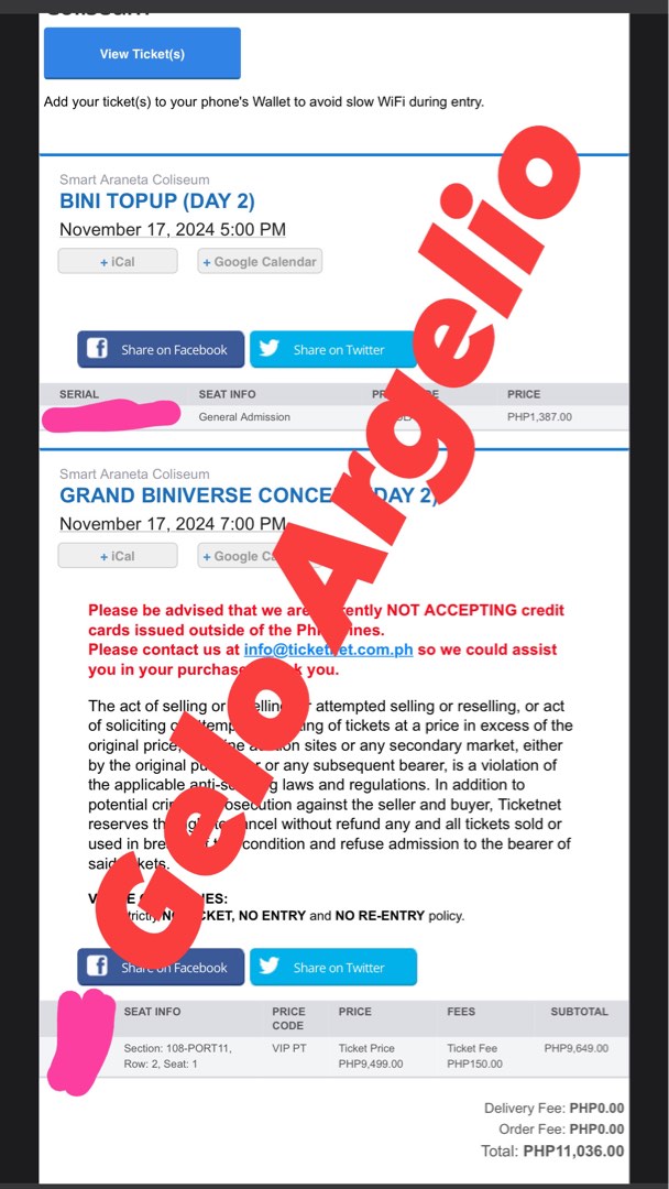 BINI Verse Day 2 Patron A w/ SOUNDCHECK, Tickets & Vouchers, Event ...