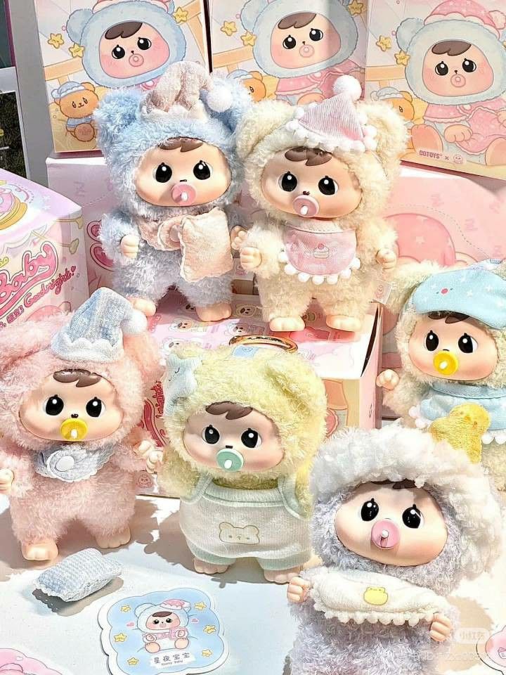 [BRAND NEW! CQTOYS X BAO-AO] BAO-AO GOOD NIGHT BABY SERIES PLUSHIE ...