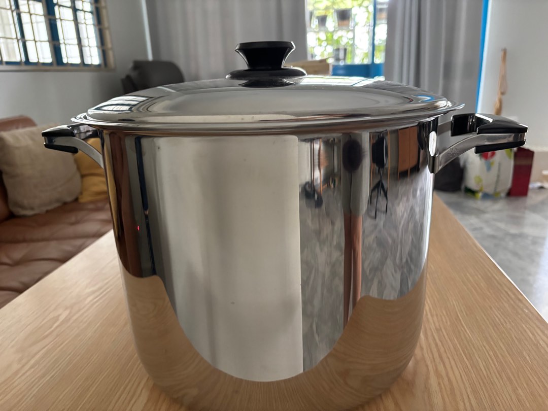 Brand New IMCO waterless pot 13l with spare handle for the lid (Diameter 30cm), Furniture & Home ...