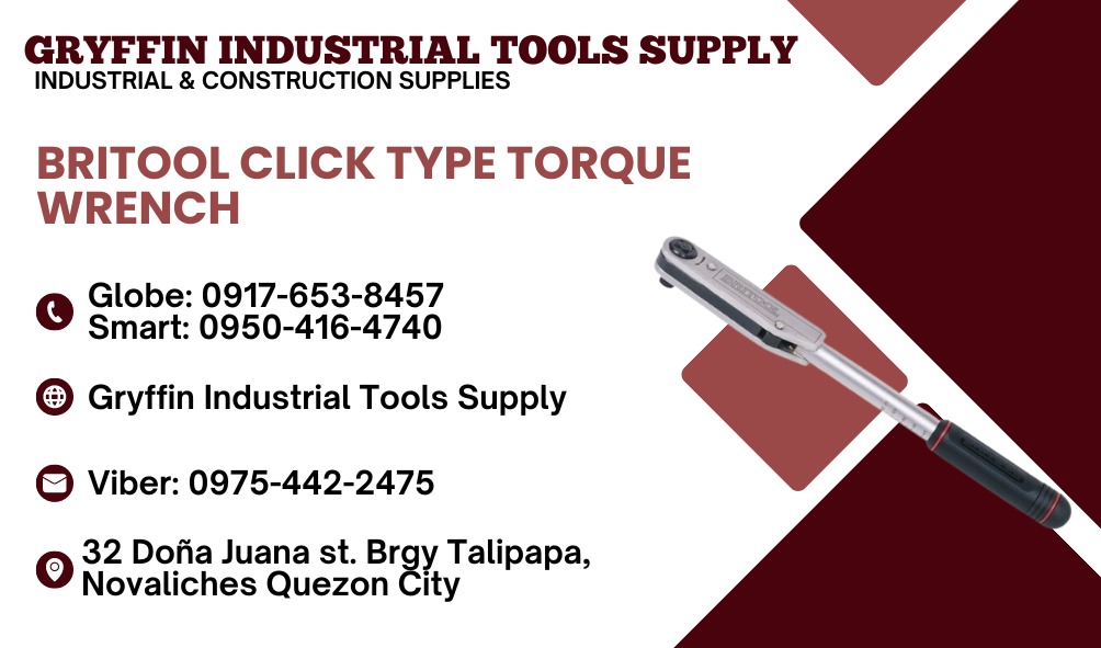 Britool Click Type Torque Wrench, Commercial & Industrial, Industrial ...