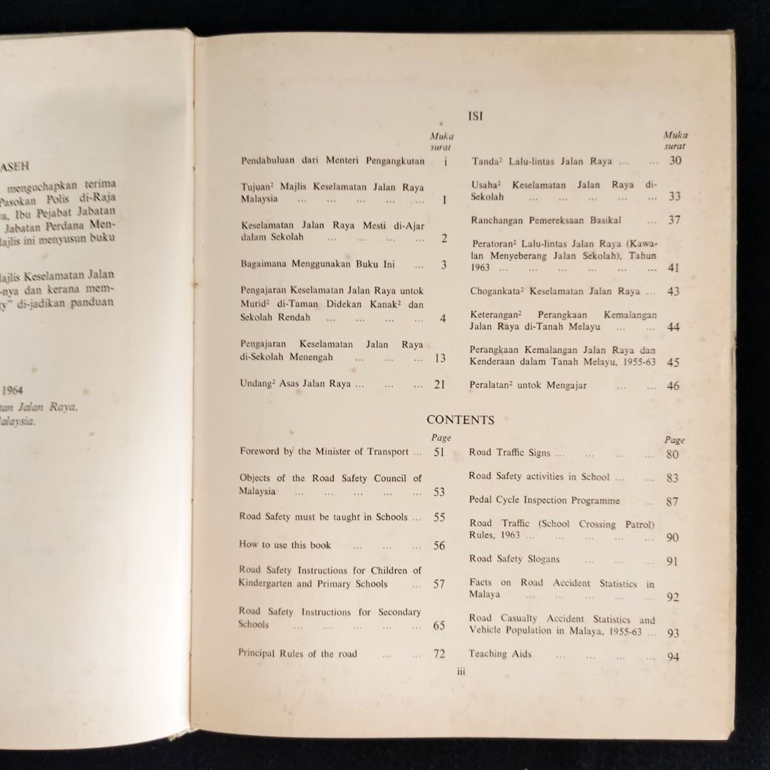 Buku Kechil Untok Guru2: Keselamatan Jalan-Raya (1st Print, 1964 ...