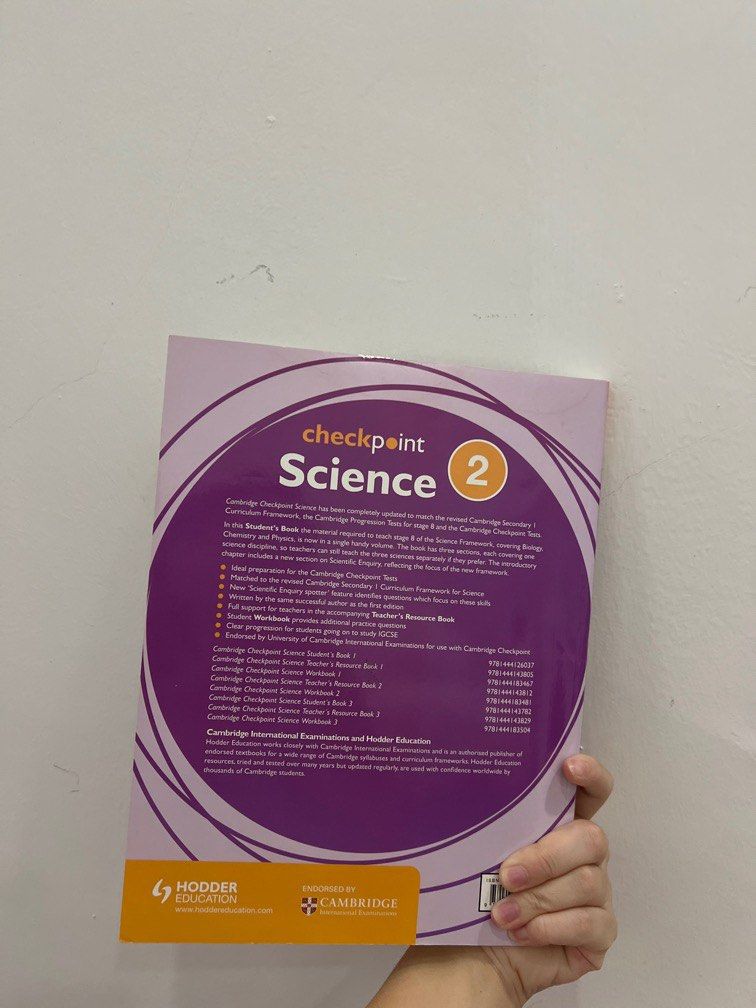 Cambridge Checkpoint Science 2, Hobbies & Toys, Books & Magazines ...