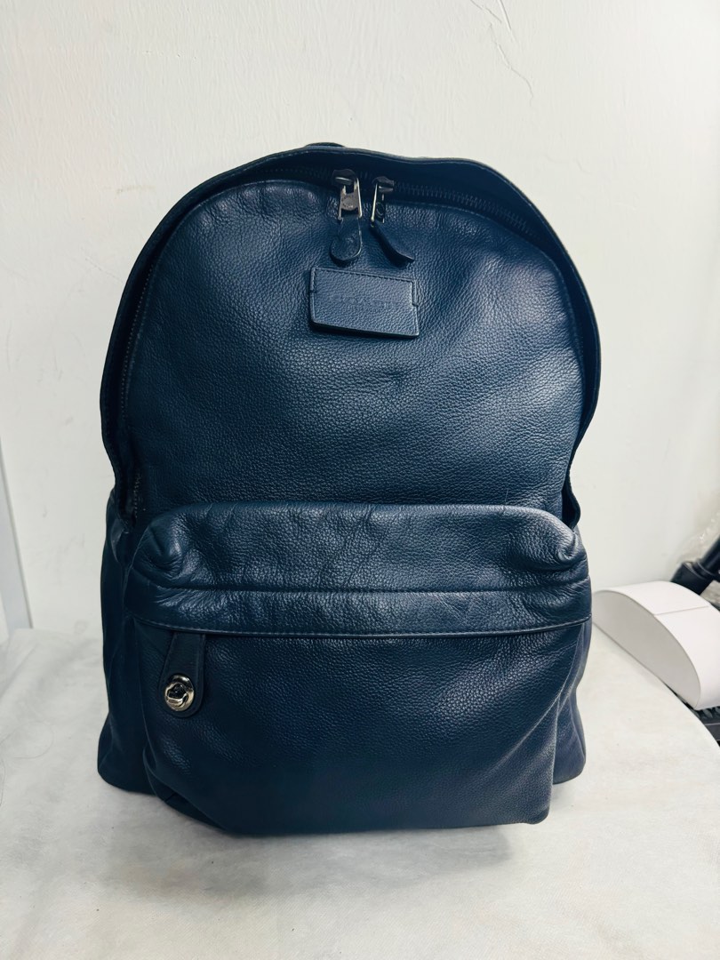COACH Campus Leather Bagpack, Men's Fashion, Bags, Backpacks on Carousell