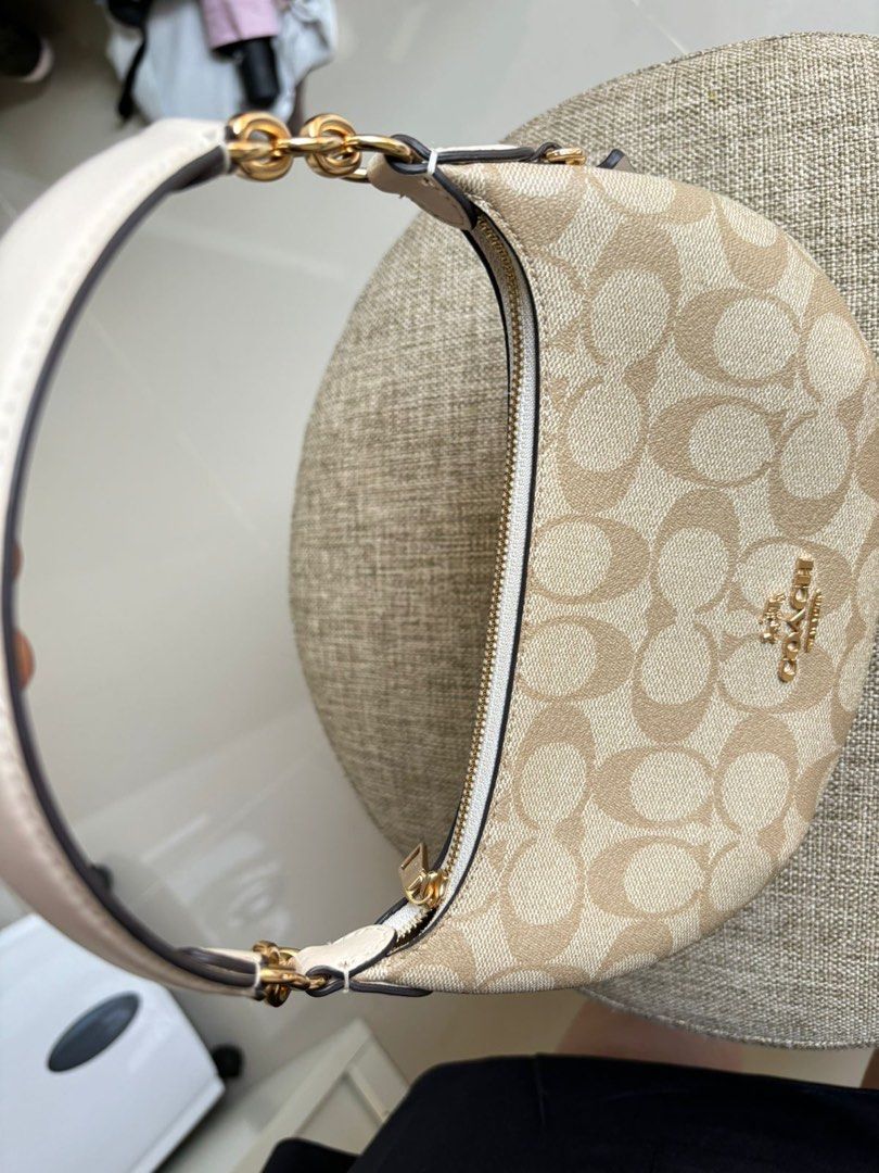 Coach Mini Payton in Signature Canvas, Fesyen Wanita, Tas & Dompet di ...