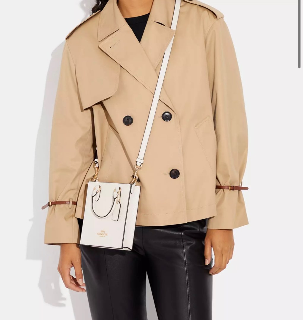 Authentic Coach white Mini Tote bag (slide for pics irl), Women's ...
