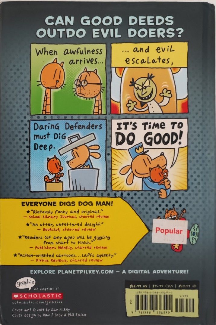 Dav Pilkey Dog Man: For Whom the Ball Rolls: From the Creator of ...