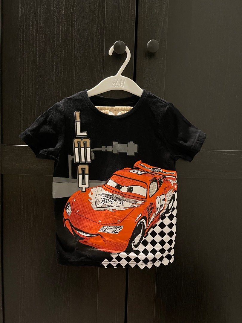 Disney Pixar Cars LMQ Boy Shirt & Short Pants Set Size 2, Babies & Kids ...