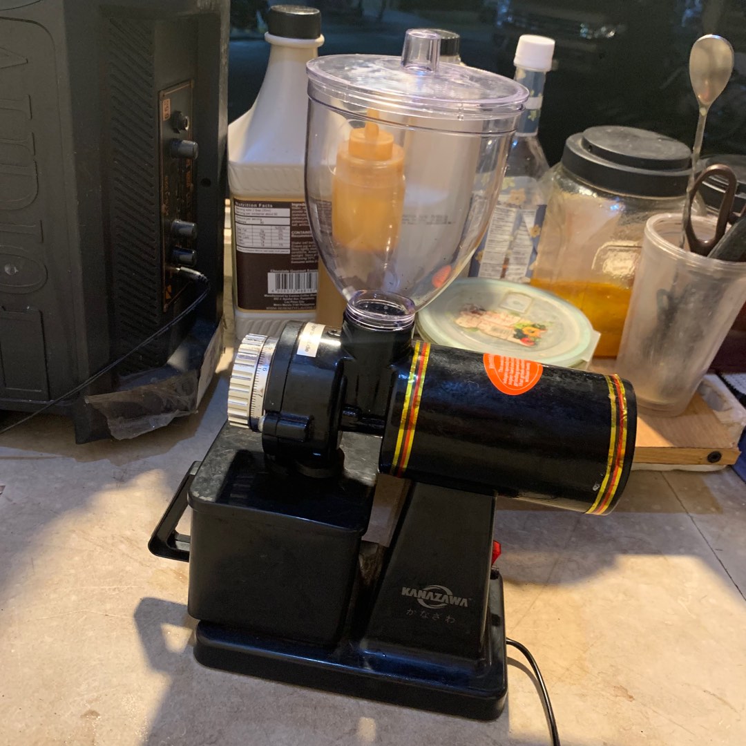 Electric Coffee Grinder Kanazawa N600, TV & Home Appliances, Kitchen ...