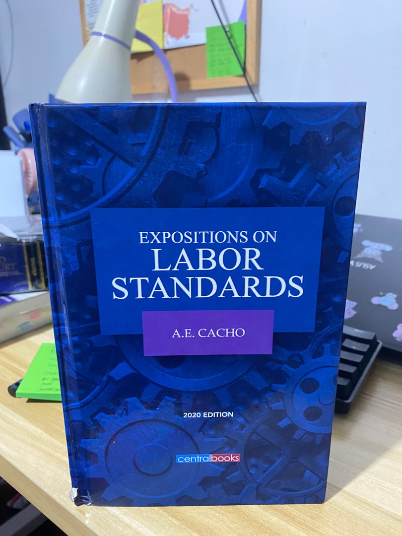 Expositions on Labor Standards by Cacho (2020), Hobbies & Toys, Books ...