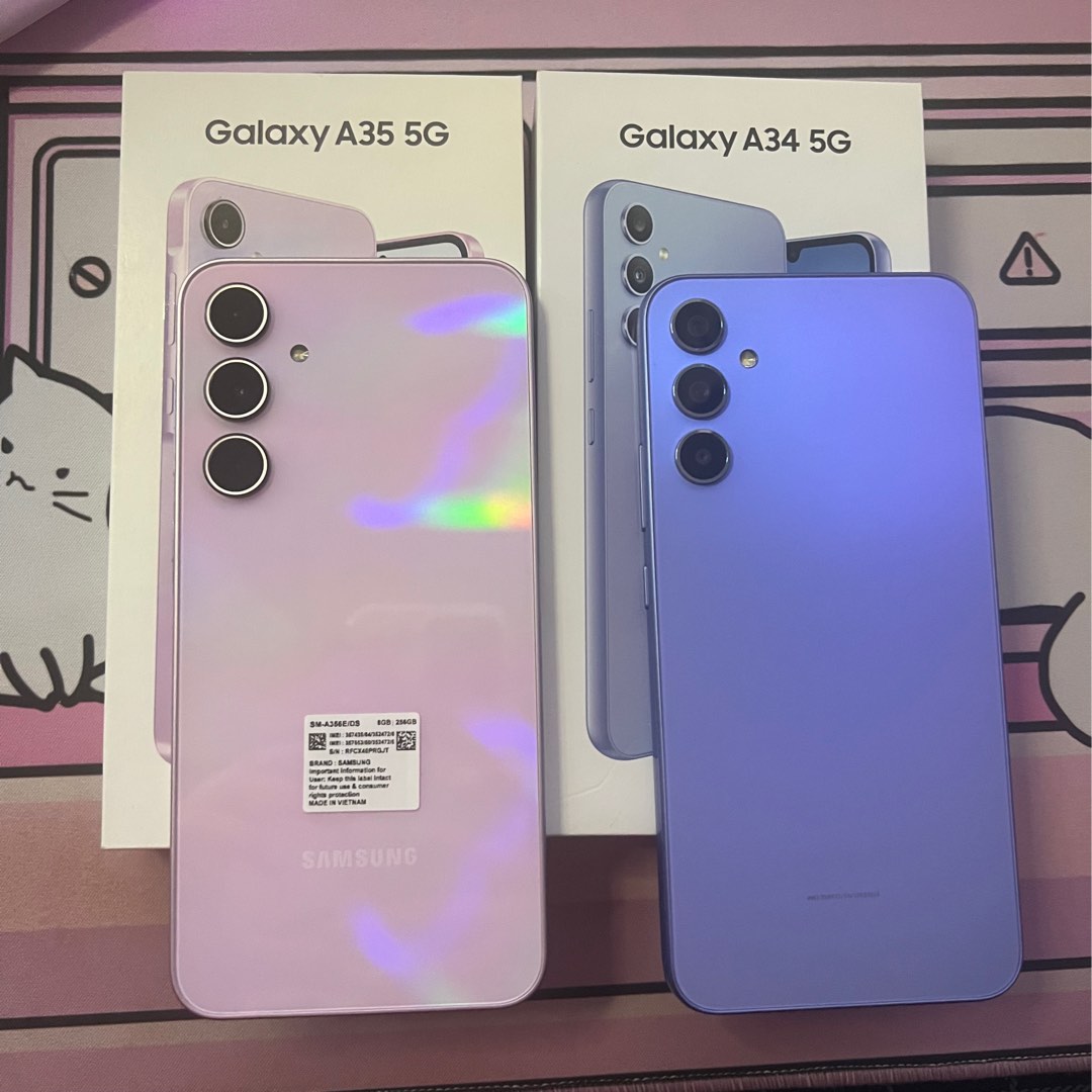 Galaxy A35 5G 256GB Lilac, Mobile Phones & Gadgets, Mobile Phones ...