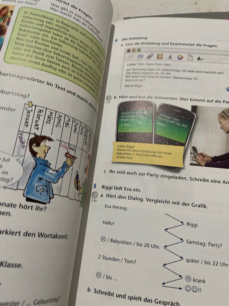Genial German Textbook level A1.2, Hobbies & Toys, Books & Magazines ...