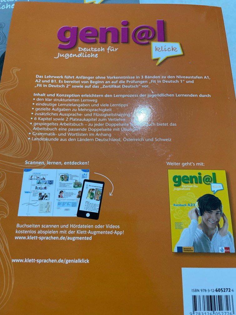Genial German Textbook level A1.2, Hobbies & Toys, Books & Magazines ...