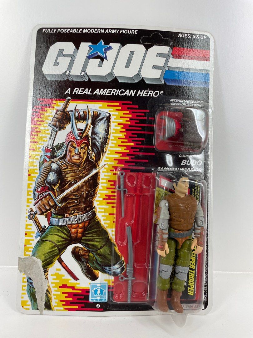 G.I Joe vintage 1987 Hasbro BUDO Samurai Warrior Action Figure in ...