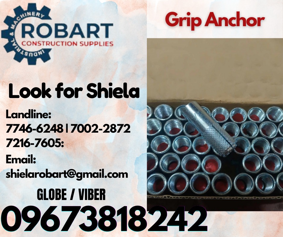 Grip Anchor, Commercial & Industrial, Construction Tools & Equipment on ...
