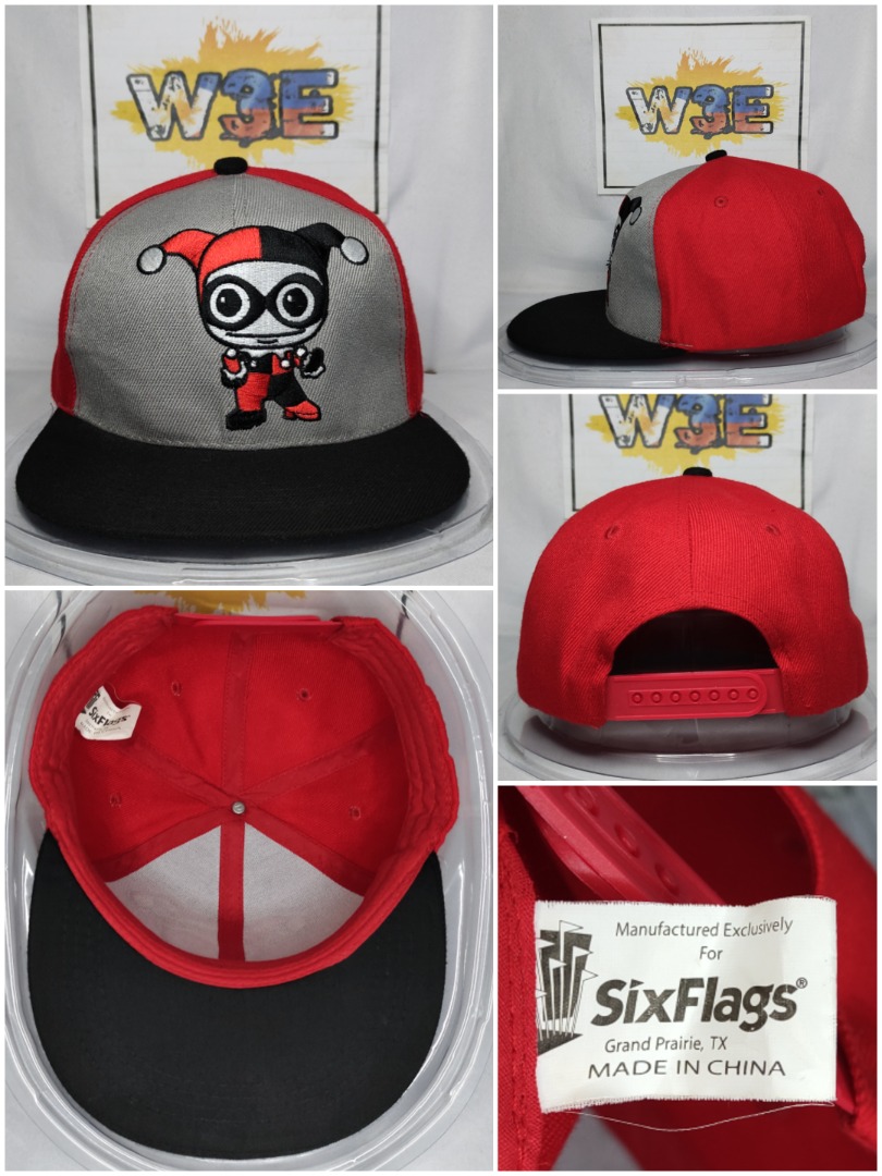HARLEY QUINN ANIMATED SNAPBACK - SIX FLAG, Men's Fashion, Watches ...