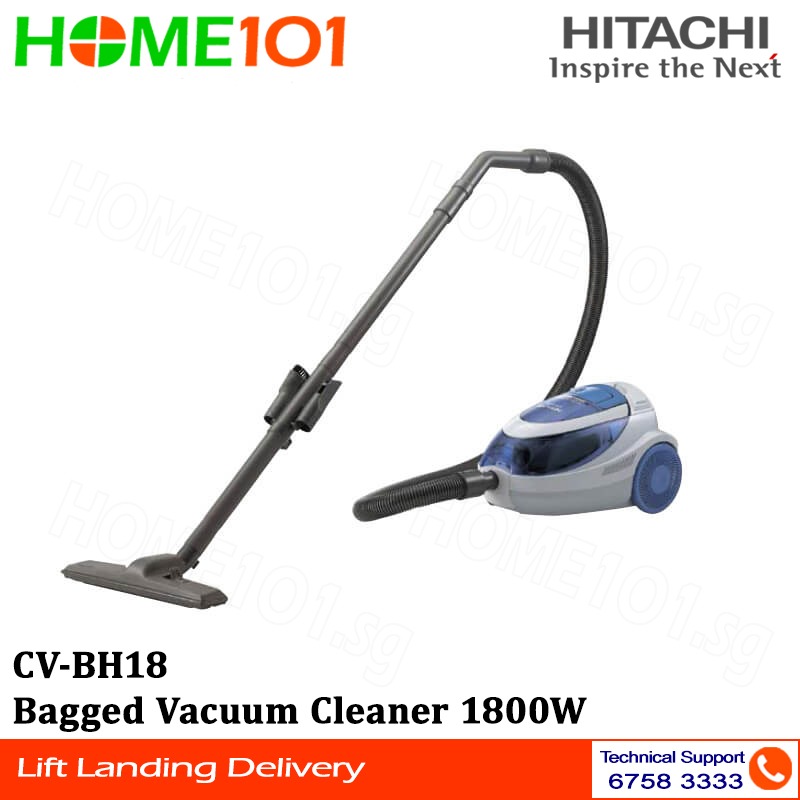Hitachi Bagged Vacuum Cleaner 1800W CV-BH18, TV & Home Appliances ...