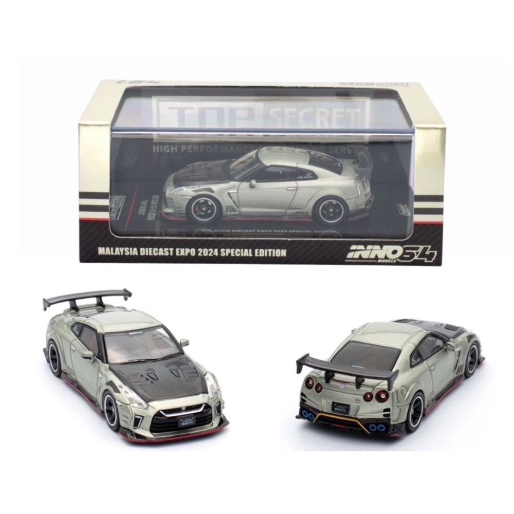 Inno64 1/64 Scale Nissan GT-R R35 Top Secret MDX 2024 Special Edition ...