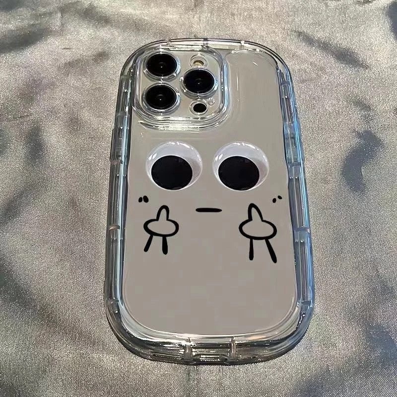 iPhone cute middle finger transparent phone case, Mobile Phones ...