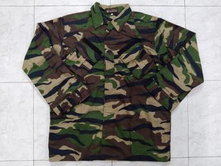 Jacket Army Celoreng Harimau Gurun (HG06), Men's Fashion, Coats ...