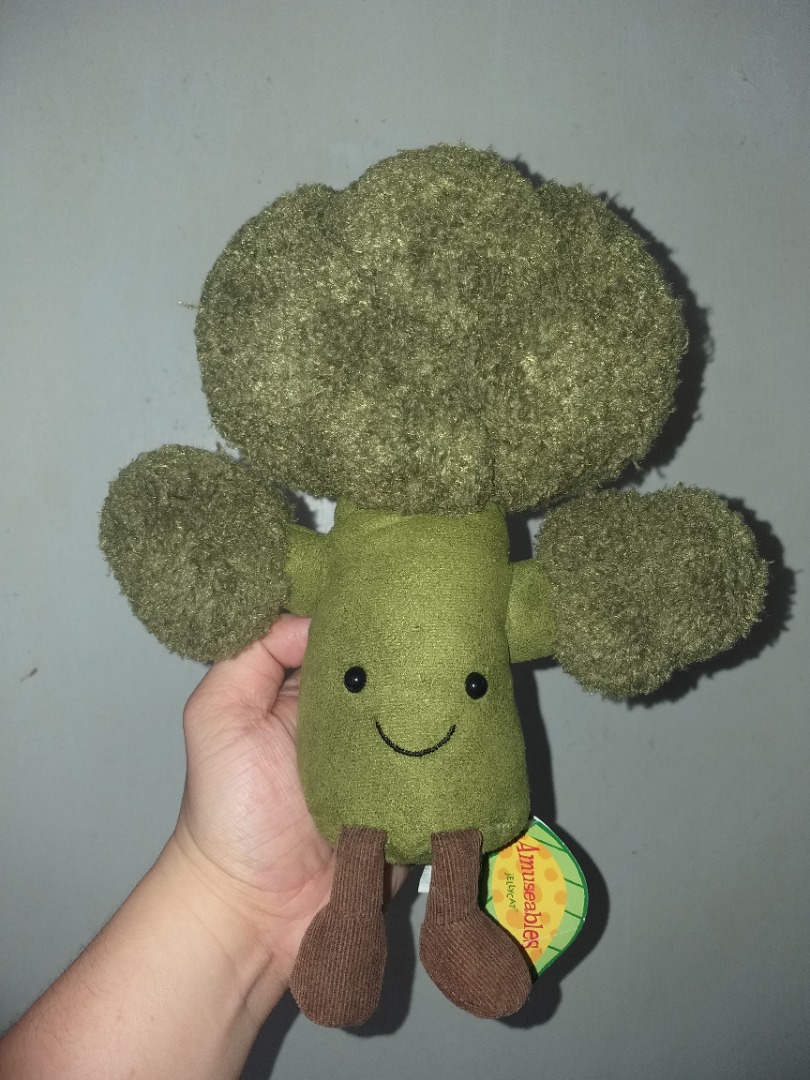 Jellycat Amuseable Broccoli, Hobbies & Toys, Memorabilia & Collectibles ...
