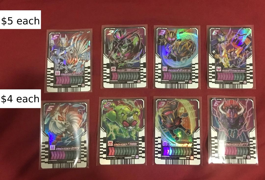 Kamen Rider Gotchard Ride Chemy Cards (Legend Rare, Marvelous Rare ...