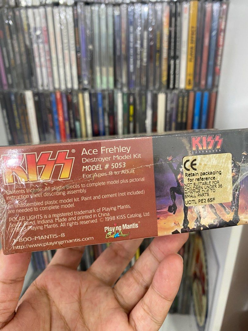 KISS DESTROYER MODEL KITS (Ace Frehley) action figures, Hobbies & Toys ...
