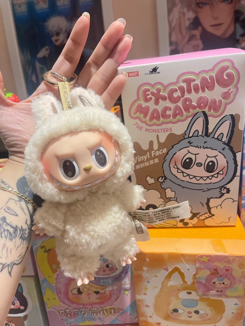 Labubu V1 - Soymilk, Hobbies & Toys, Toys & Games on Carousell