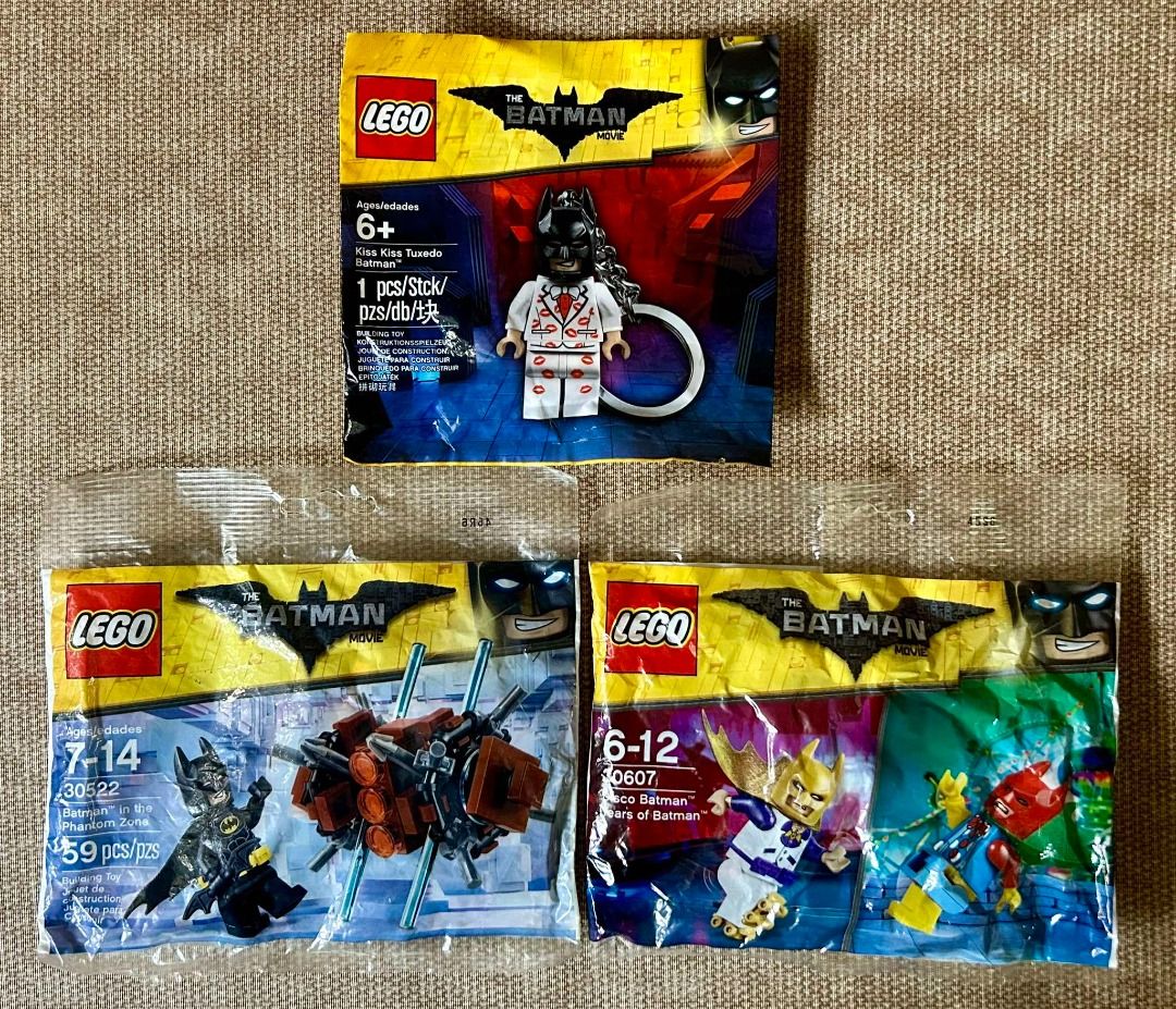 LEGO 30522 30607 The Batman Movie Minifigures Tuxedo Phantom Disco ...