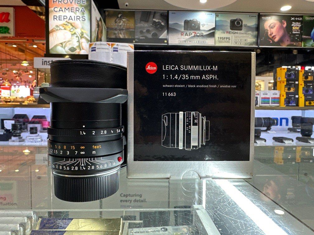 Leica 35mm F1.4 Summilux M ASPH FLE Lens 11663, Photography, Lens ...