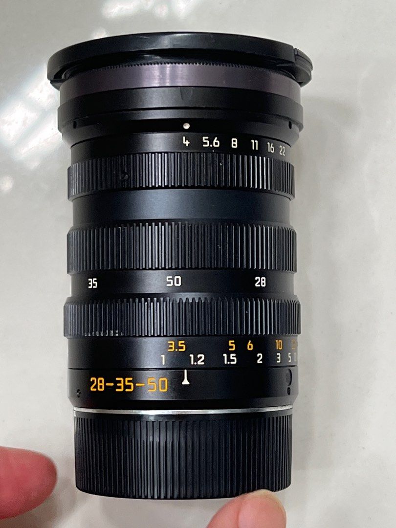 Leica Tri Elmar M 1:4 MATE E55 28-35-50 lens, Photography, Lens & Kits ...