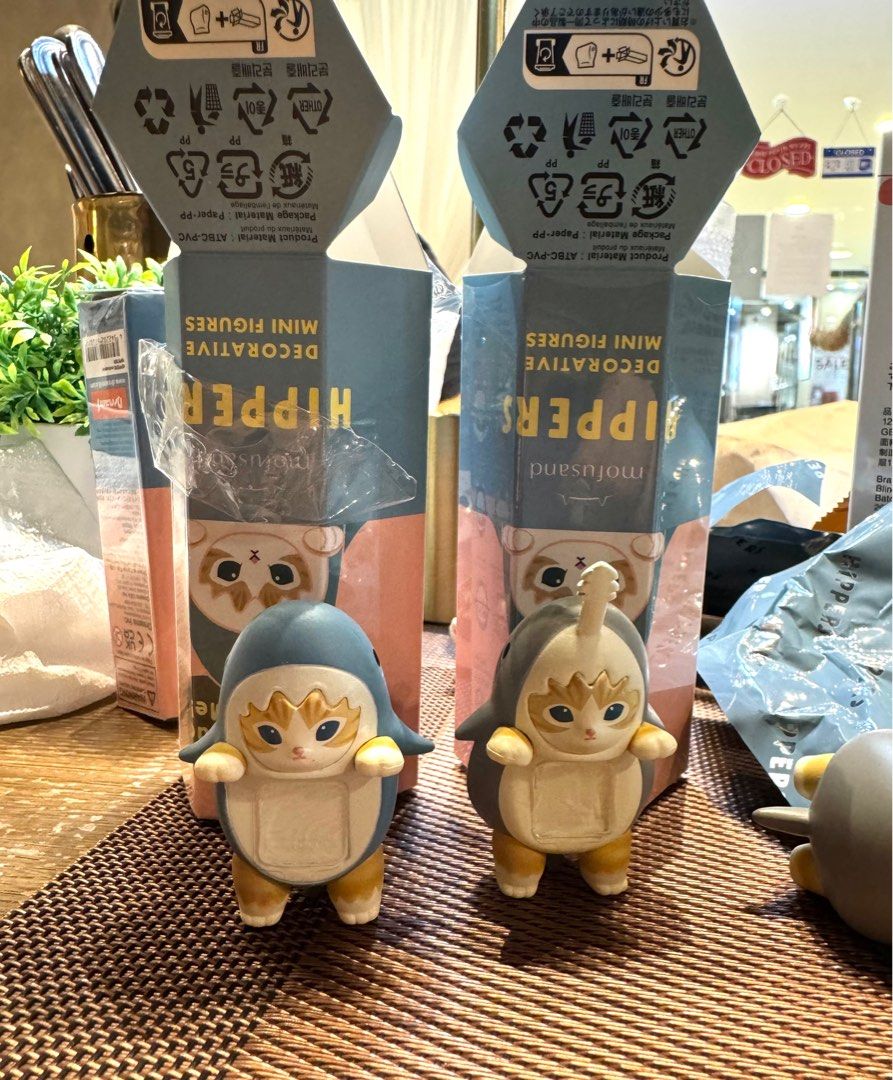 LFB: Mofusand Hipper Shark Meow and Saw Shark Meow, Hobbies & Toys ...