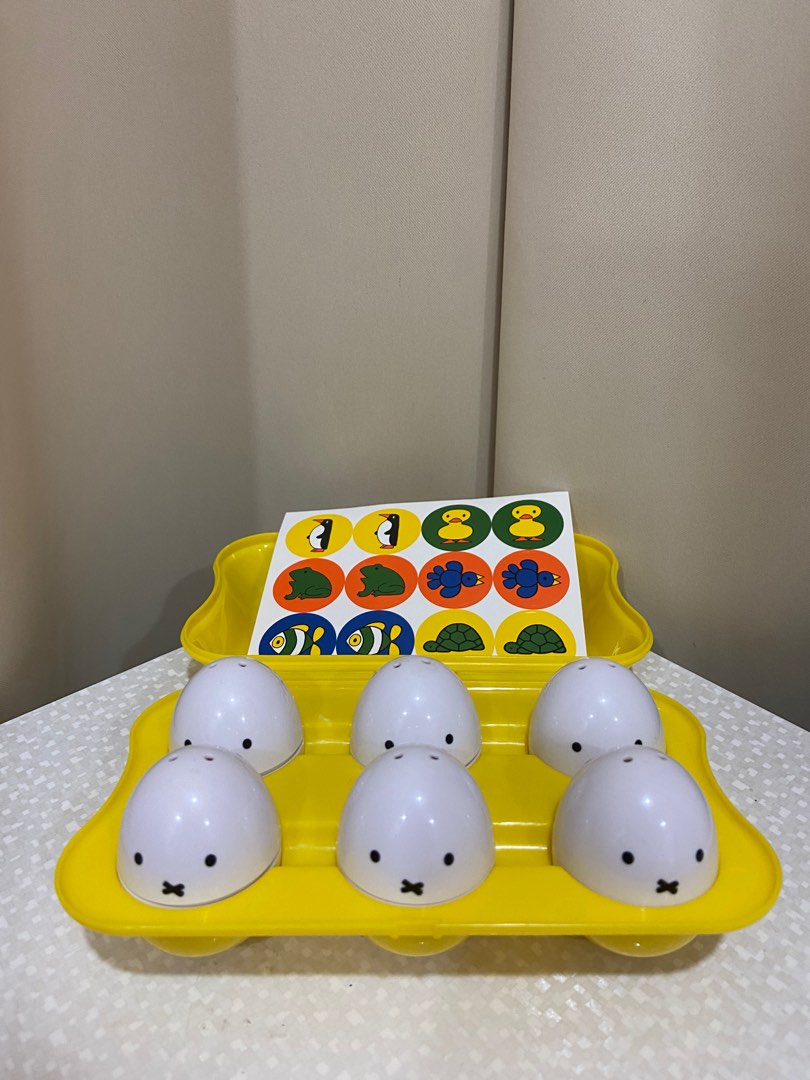 Miffy Interactive Egg Toy Set, Babies & Kids, Infant Playtime on Carousell
