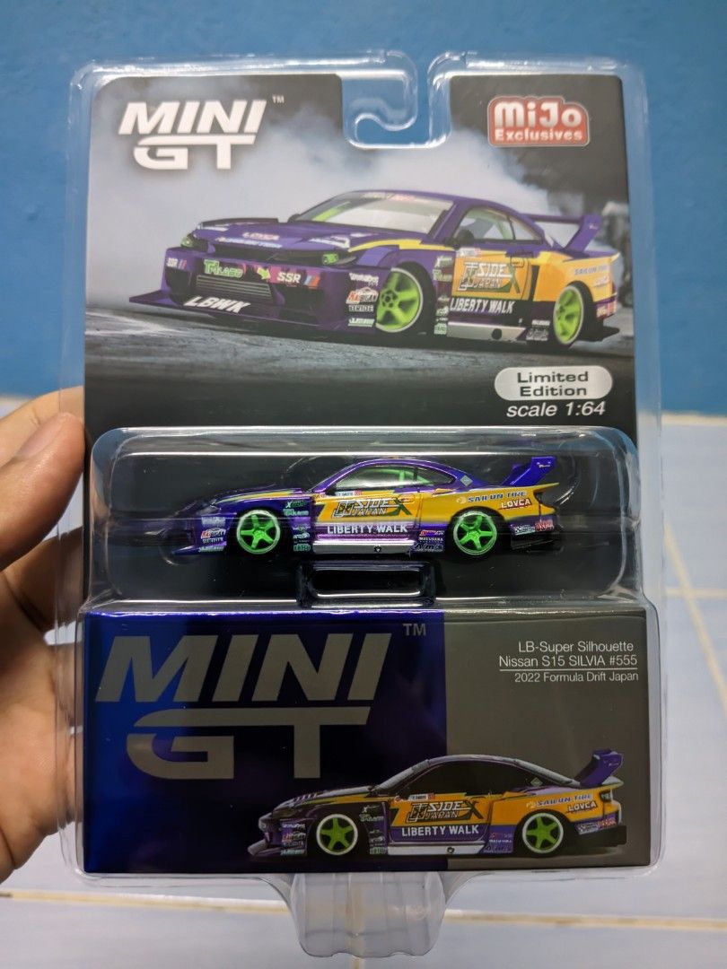 MINI GT #576 LB-SUPER SILHOUETTE NISSAN S15 SILVIA #555 2022 FORMULA ...