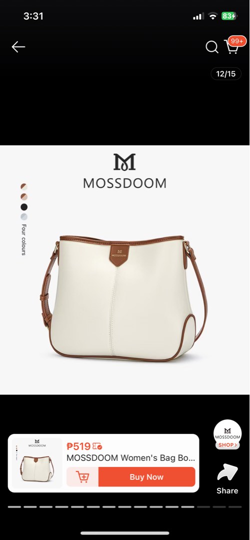Mossdoom Shoulder Bag, Women's Fashion, Bags & Wallets, Shoulder Bags ...