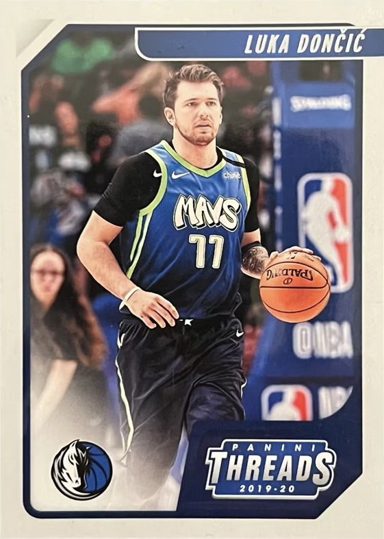 NBA CARDS | Luka Doncic | Threads '20, Hobbies & Toys, Toys & Games on ...