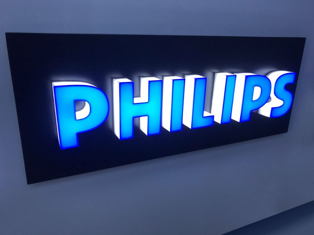Panaflex acrylic stainless signage maker sign board neon build up ...